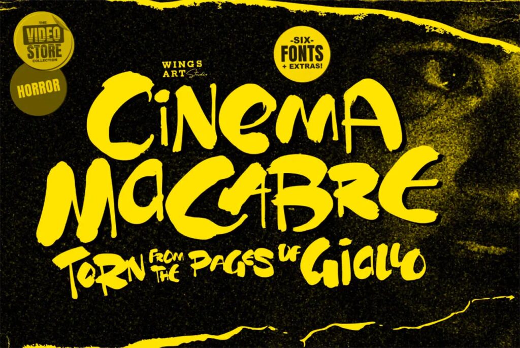 Cinema Macabre Font Family (Free Download)