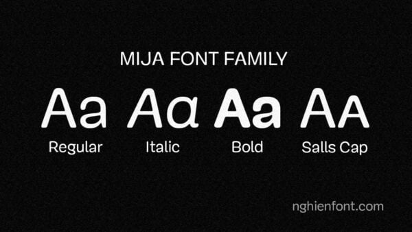Mija Font Family (Free Download)