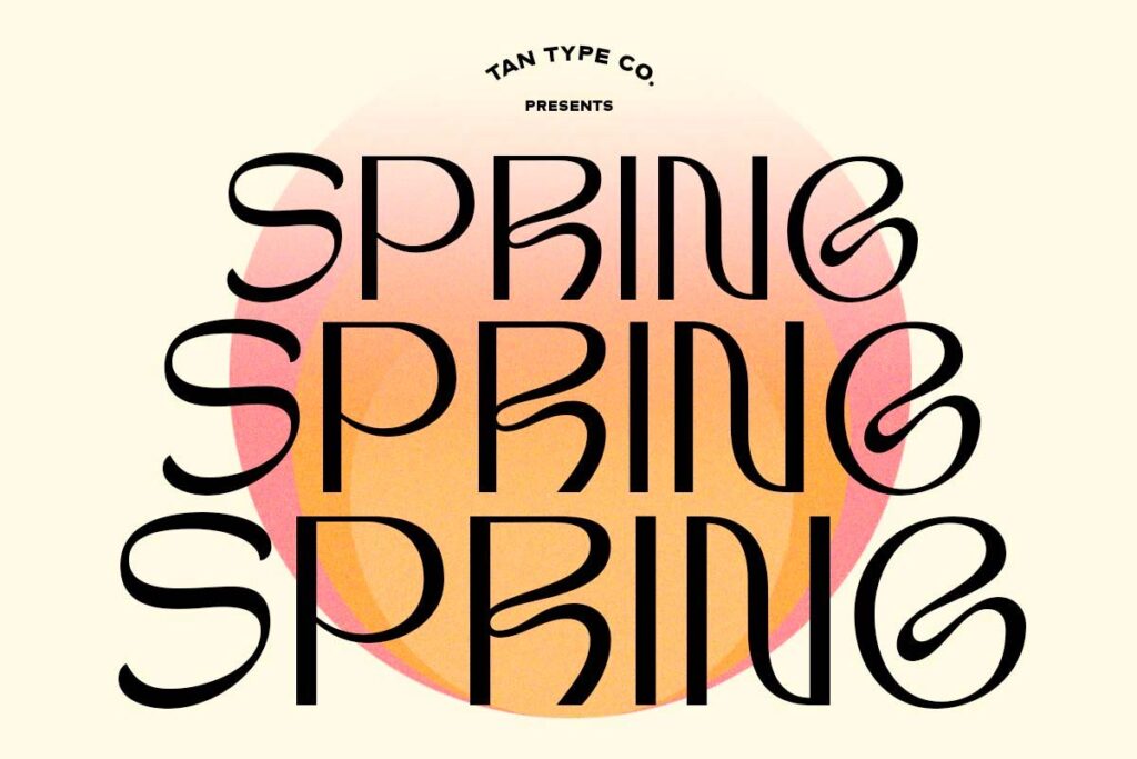 Tan Spring Font - Free Download