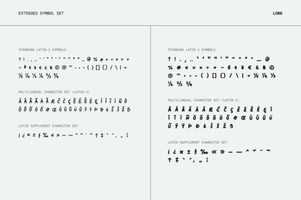 LORE All Caps Handwritten Font Free Download