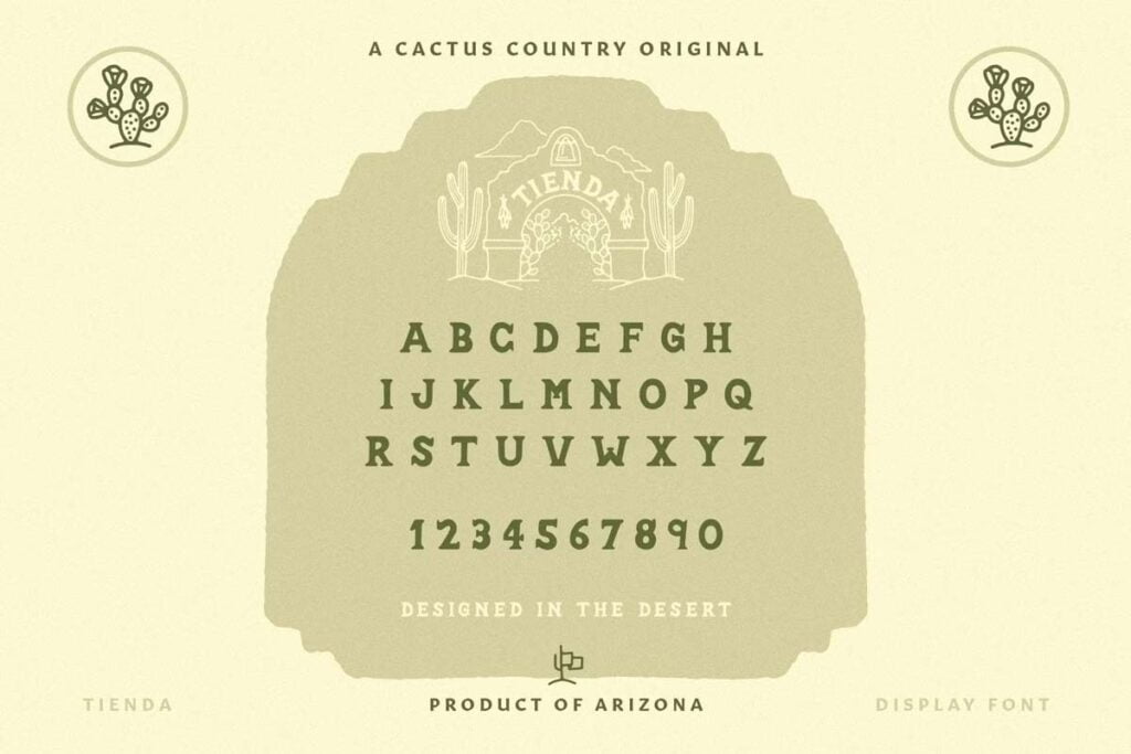 Tienda Font Free Download